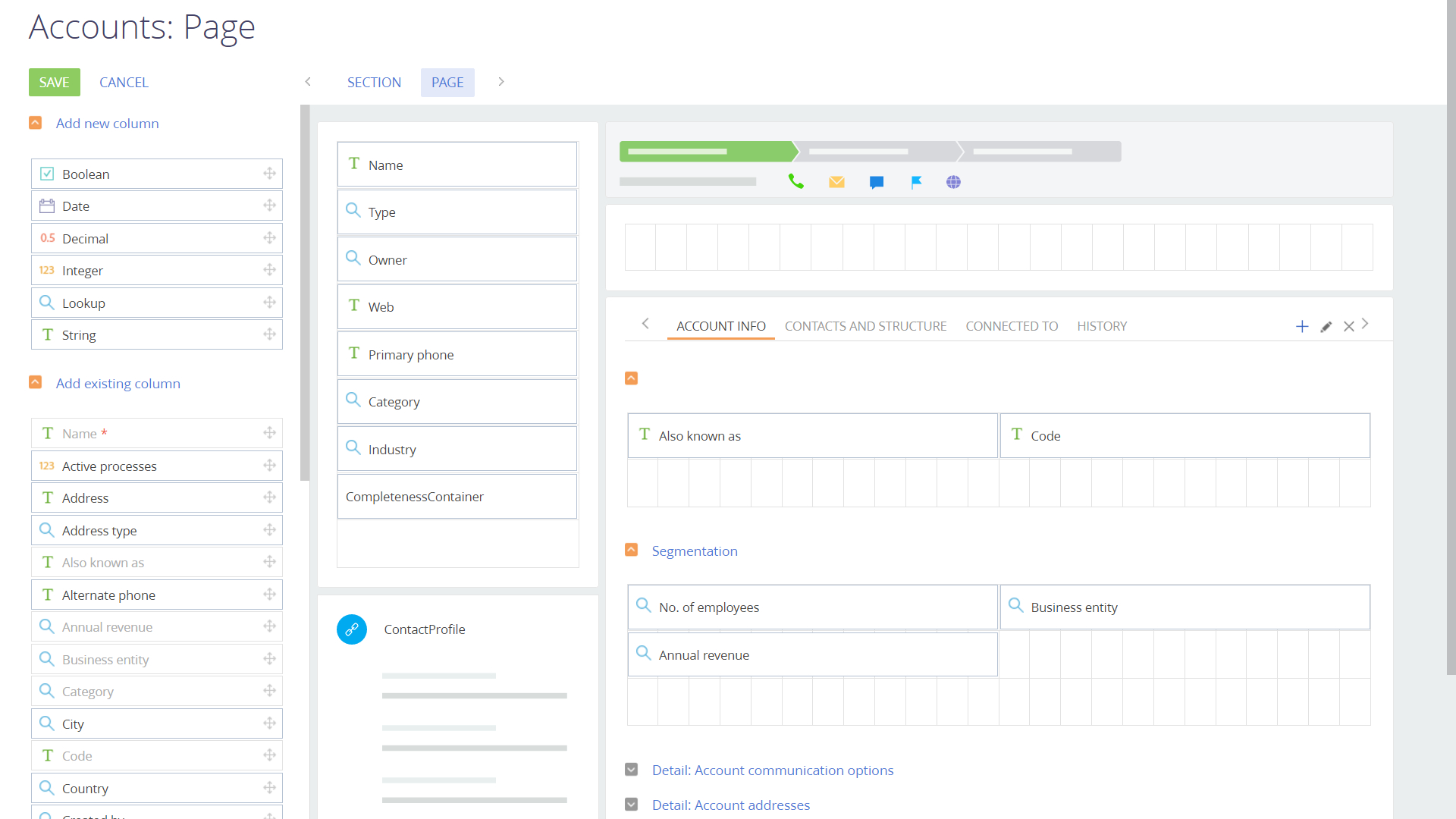 Sales Creatio - System CRM low-/no-code dla średnich i dużych firm